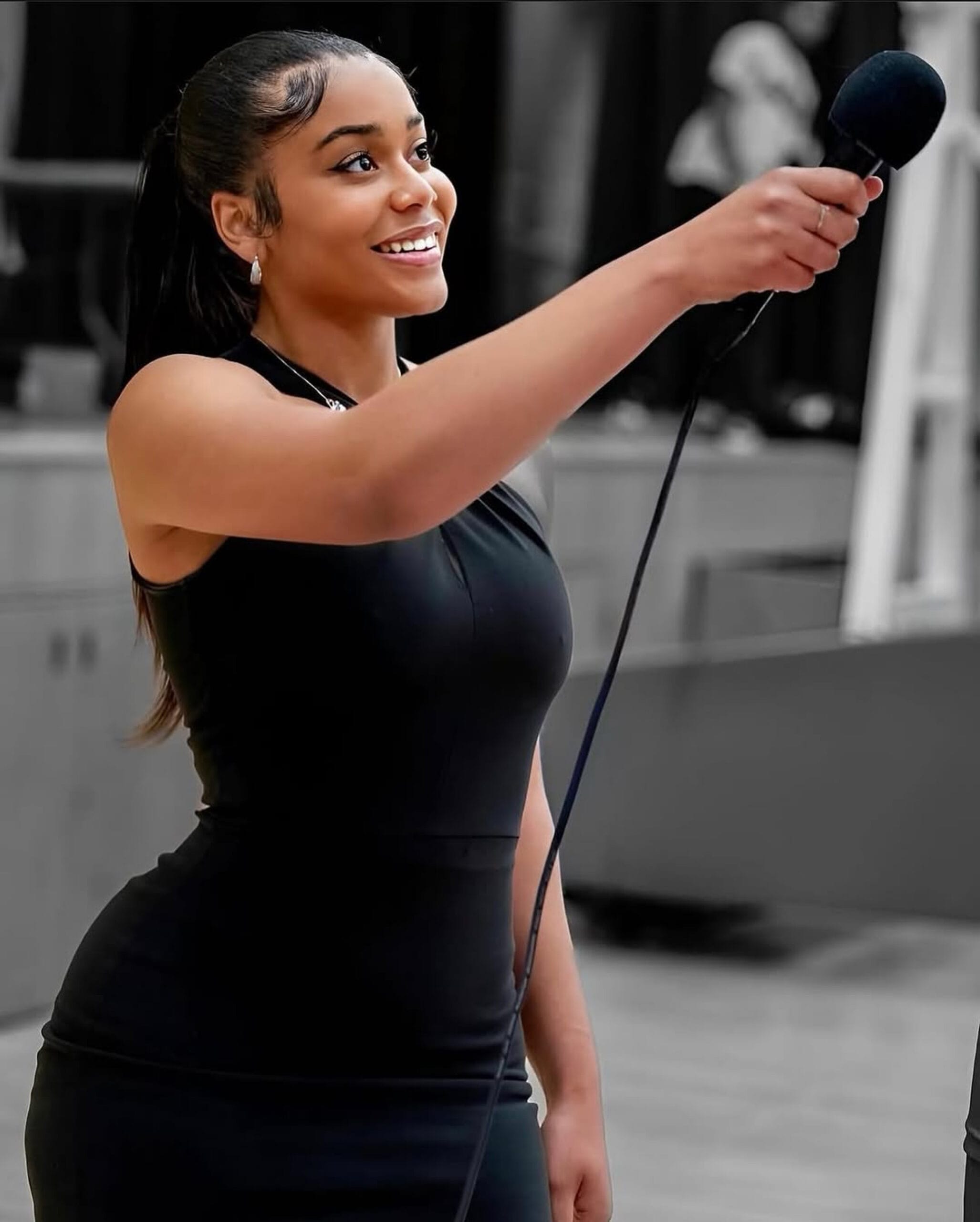 Who Is Reporter Morgan Alston As Video Of Tom Brady Flirting With Her ...