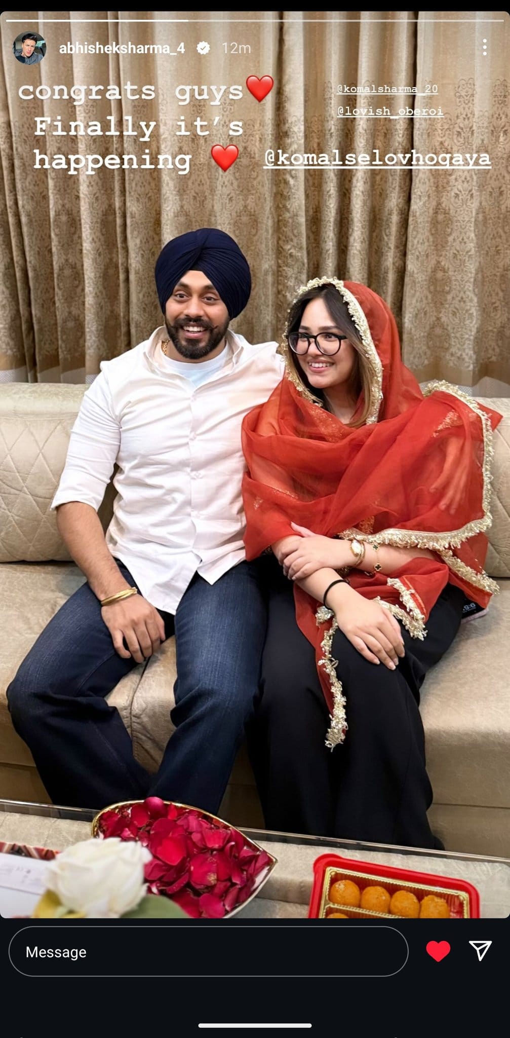Who Is Lovish Oberoi, To Be Husband Of Komal Sharma: Biography, Family, Business And Net Worth ...